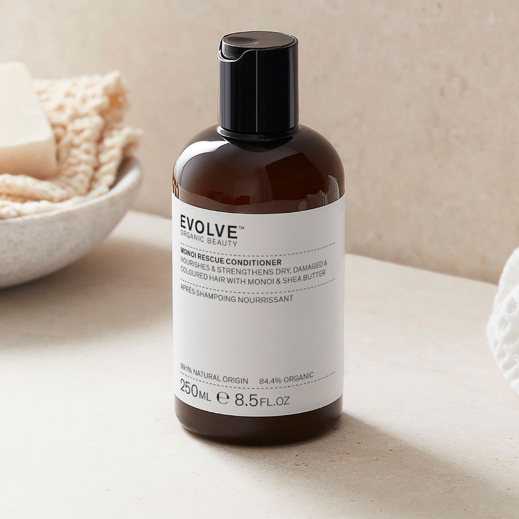Evolve Organic Beauty Monoi Rescue Conditioner 250ml - Miraz Tukkukauppa